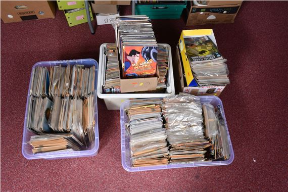 DC Comics | SIX BOXES OF DC COMICS, includes numerous Batman, Detective ...
