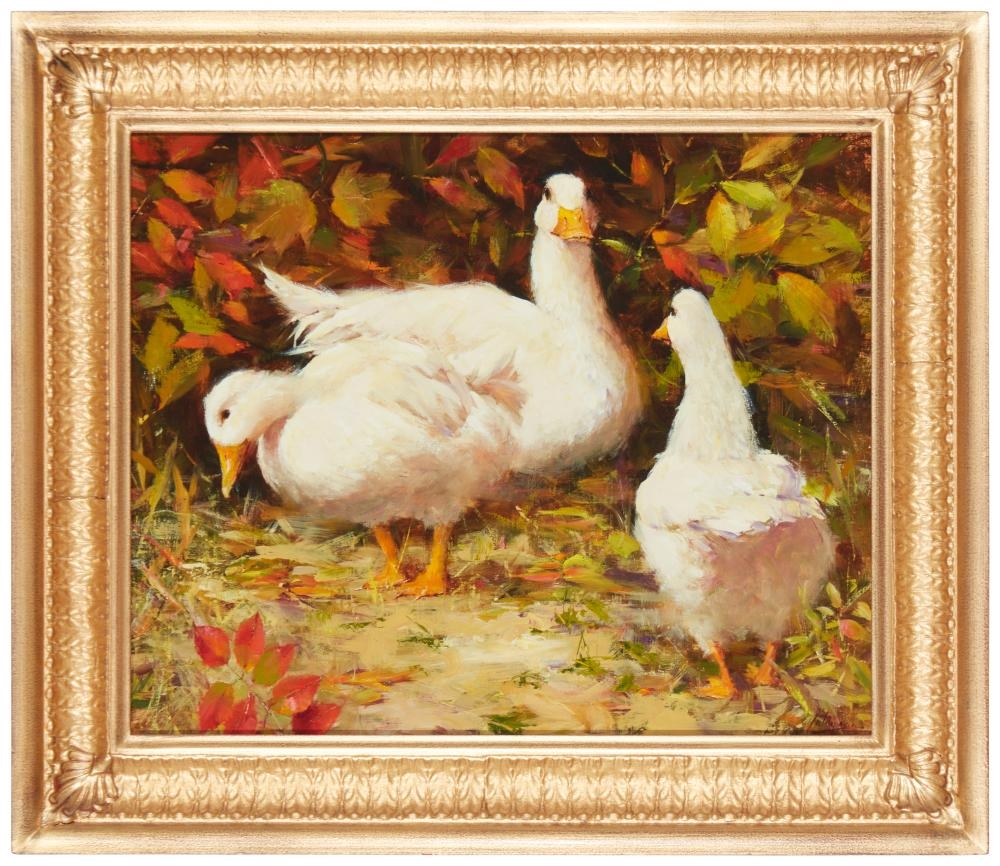 Robert A. Johnson | A family of ducks (2005) | MutualArt