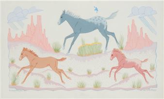 Harrison Begay | 374 Artworks at Auction | MutualArt