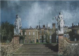 Gerald Mynott | FACADE RENISHAW HALL, DERBYSHIRE | MutualArt