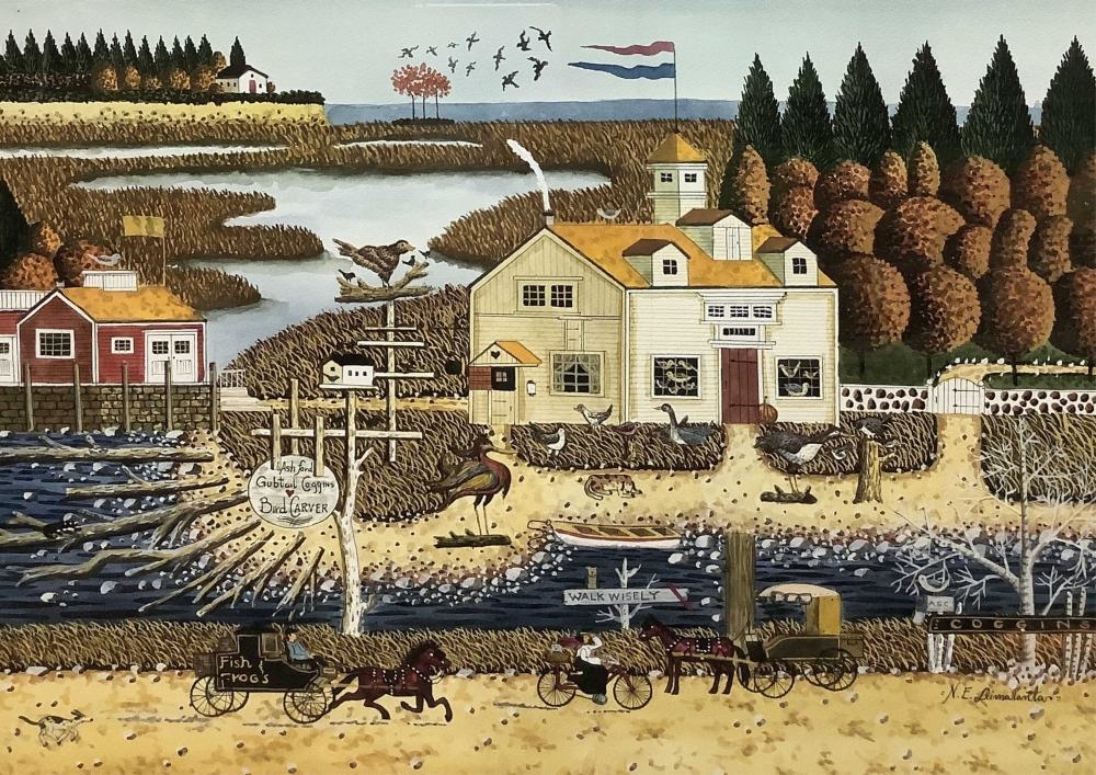 Charles Wysocki | Rainbow's End (1973) | MutualArt