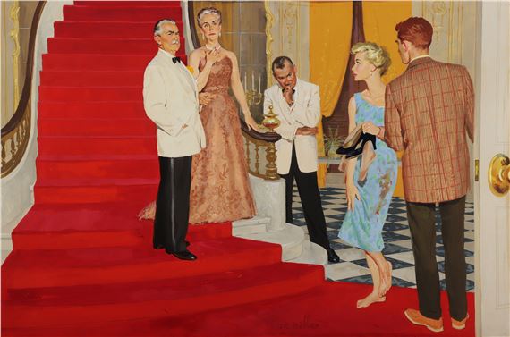 Mark Miller | Mark Miller Magazine Story Illustration (20th Century ...