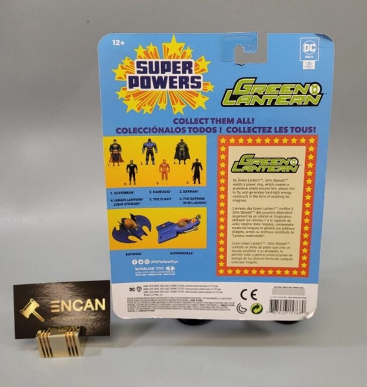 J. Macfarlane | DC Super Powers, Green Lantern figure (2022) | MutualArt