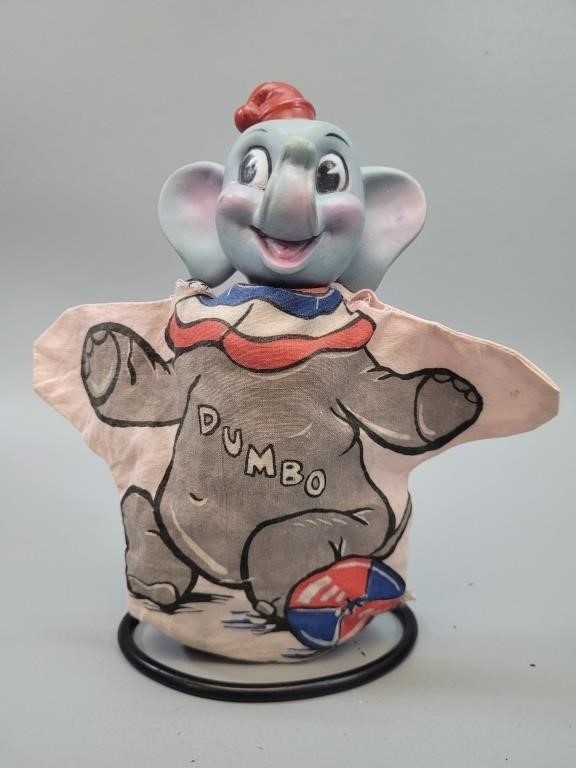 Walt Disney | 1970's Walt Disney, Dumbo Hand Puppet (1970) | MutualArt