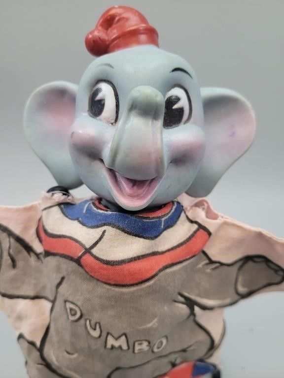 Walt Disney | 1970's Walt Disney, Dumbo Hand Puppet (1970) | MutualArt