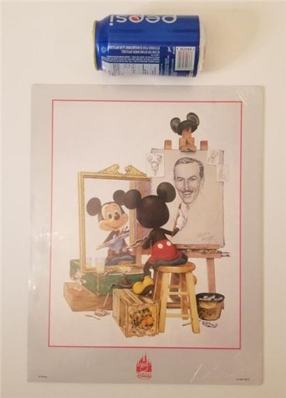 Walt Disney | Walt Disney and Mickey Mouse Poster (1929) | MutualArt