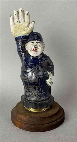 Louis V. Aronson | Antique Louis V. Aronson Safety First Traffic Cop ...
