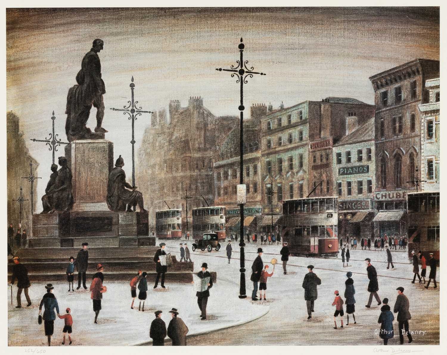 Arthur Delaney | ‡ ARTHUR DELANEY (British 1927-1987) | MutualArt