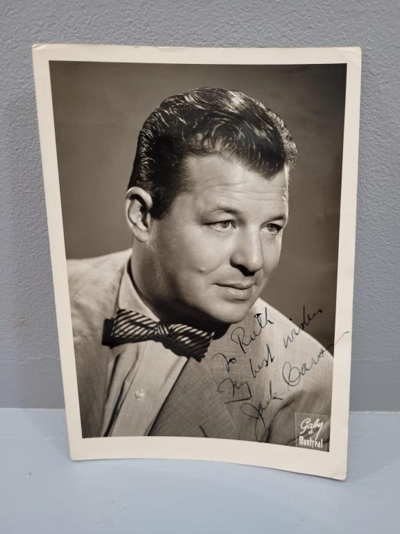 James Cagney | John Carson, American Actor Autograph Photo (1940s ...