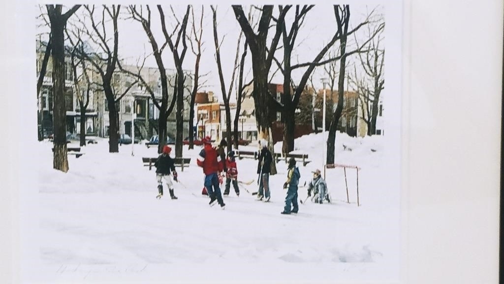 Paul Rupert | Paul Rupert SCA HOCKEY IN THE PARK, Print Signed | MutualArt