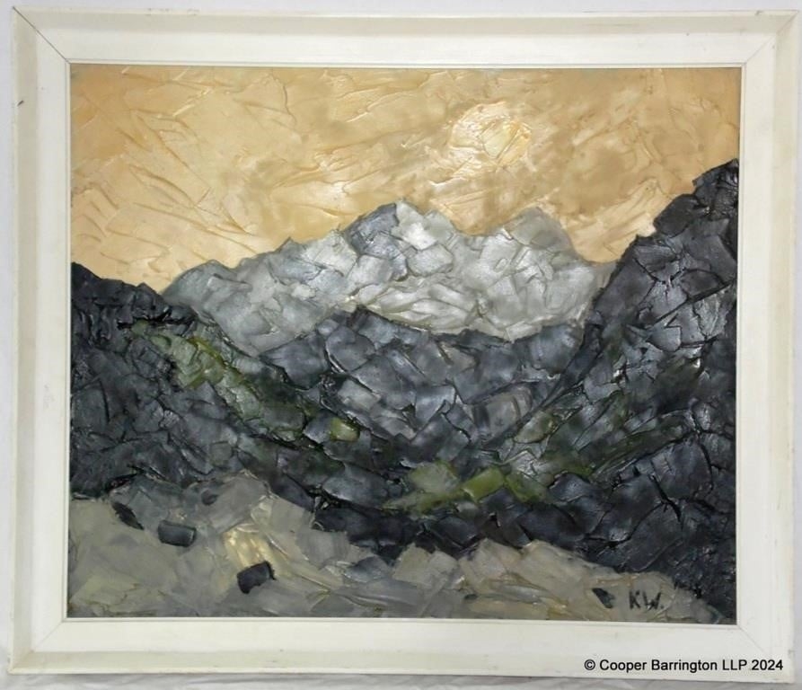 Kyffin Williams | London street scene | MutualArt