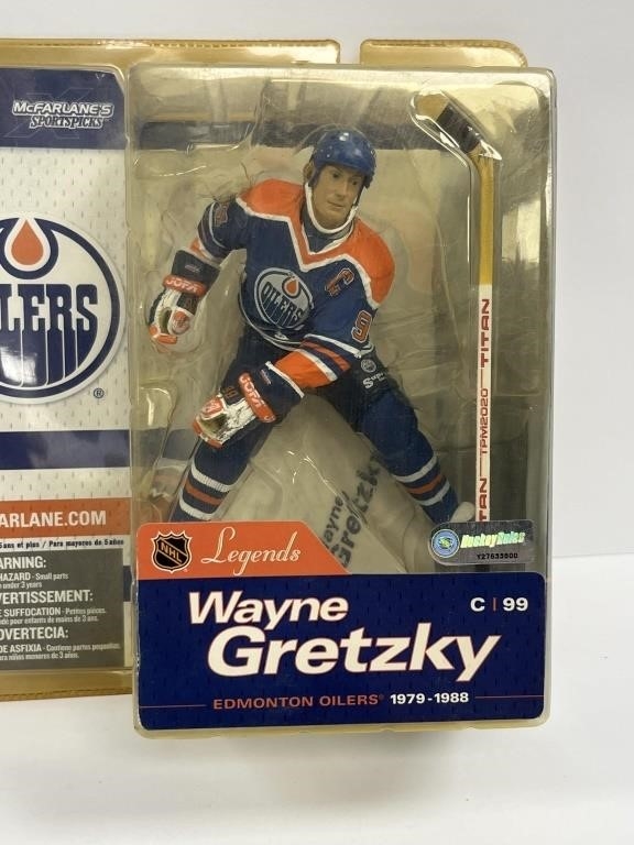 J. Macfarlane | McFarlane's Sports Pick Wayne Gretzky figure | MutualArt