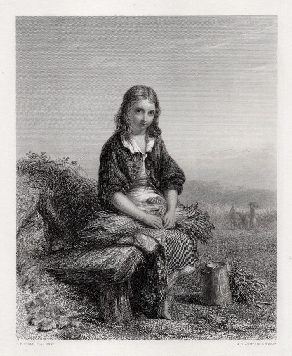Paul Falconer Poole | The Gleaner (1802) | MutualArt