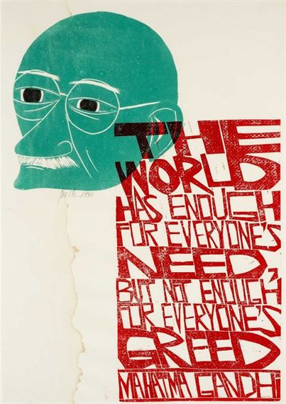 Paul Peter Piech | The World Has Enough of Everyone (1990) | MutualArt