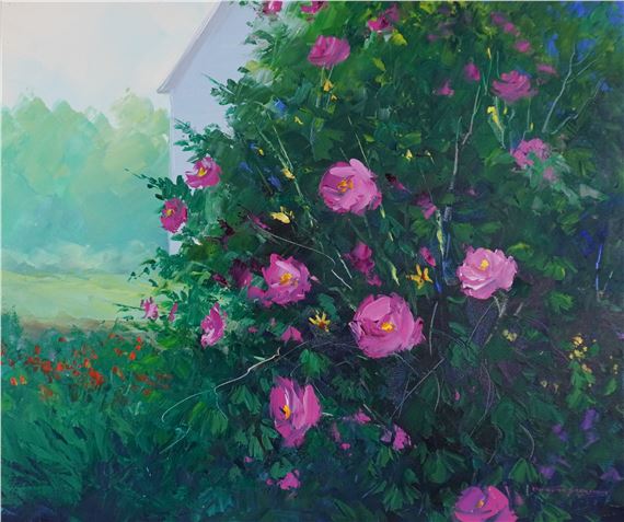 Christian Bergeron | Roses sauvages | MutualArt