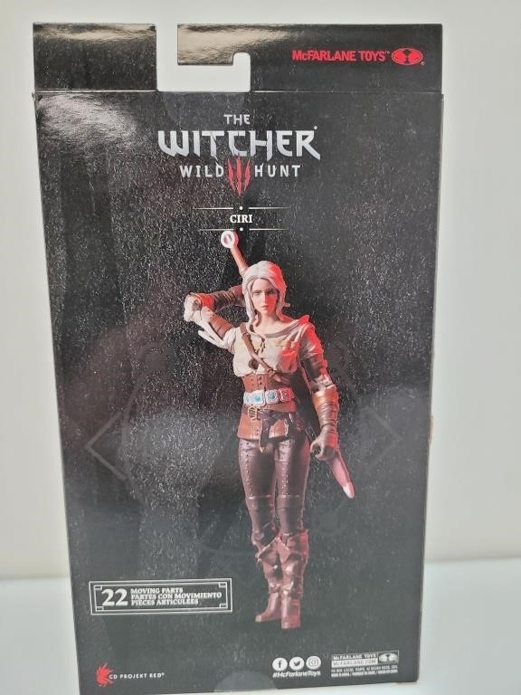 J. Macfarlane | The Witcher Wild Hunt Ciri Figure (2021) | MutualArt