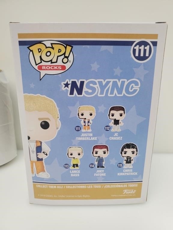 Justin Timberlake | Funko Pop NSYNC Justin Timberlake | MutualArt