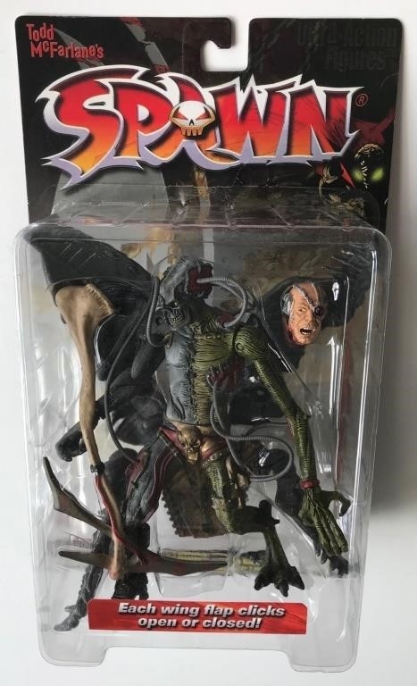 J. Macfarlane | 1998) RE-ANIMATED SPAWN (Repaint) Series #12 | MutualArt