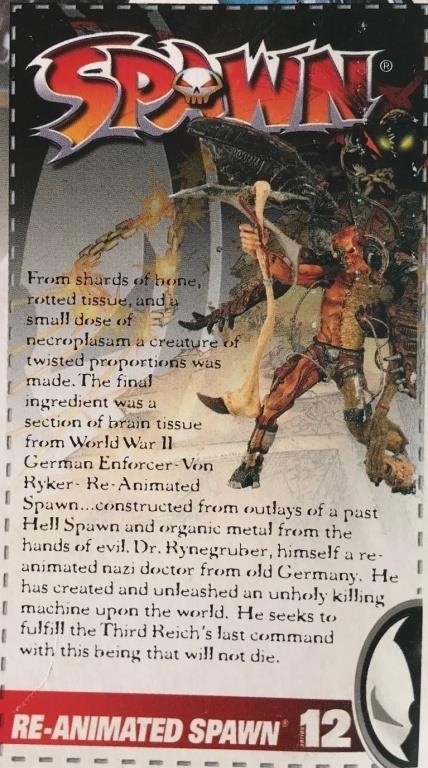 J. Macfarlane | 1998) RE-ANIMATED SPAWN Series #12 Ultra-Action | MutualArt