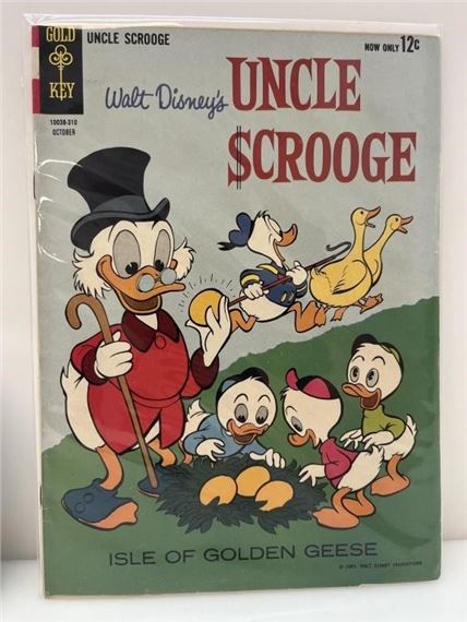 Walt Disney | Gold Key Walt Disney Uncle Scrooge Comic | MutualArt