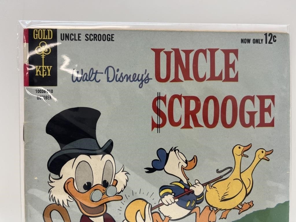 Walt Disney | Gold Key Walt Disney Uncle Scrooge Comic | MutualArt