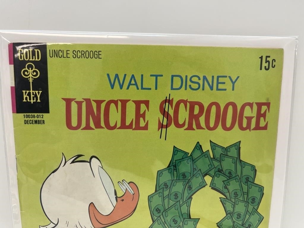 Walt Disney | Gold Key Walt Disney Uncle Scrooge Comic | MutualArt