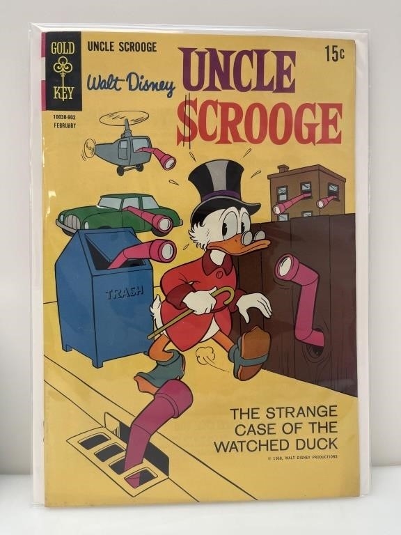 Walt Disney | Gold Key Walt Disney Uncle Scrooge Comic | MutualArt