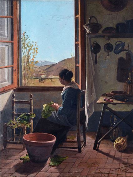 Raffaello Sorbi | Dalla finestra | MutualArt