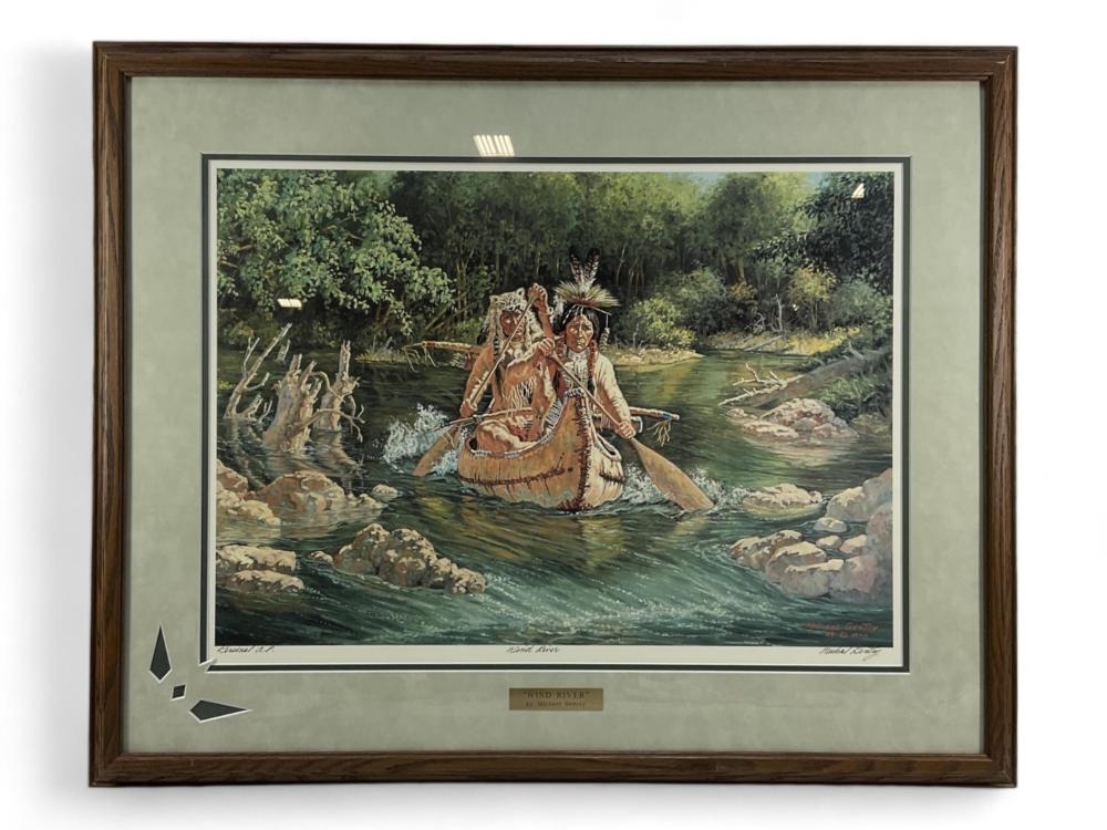 Michael Gentry | Michael Gentry Wind River Signed & Numbered Print ...