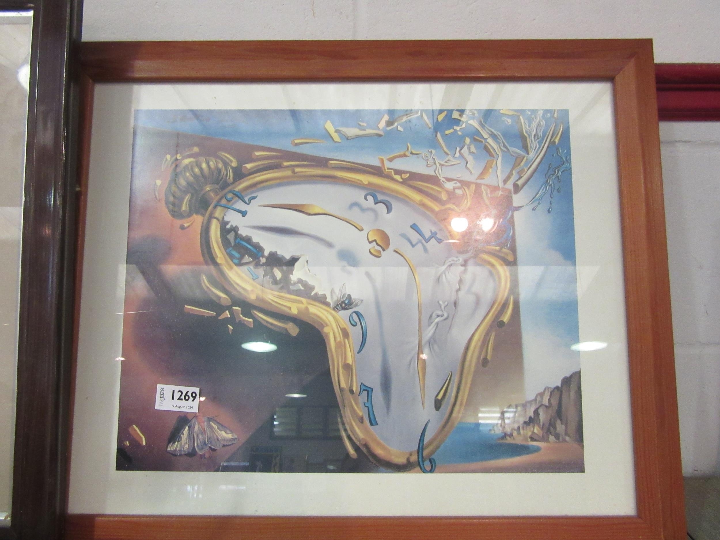 Salvador Dalí | Two Salvador Dali framed and d,cm xcm picture size ...