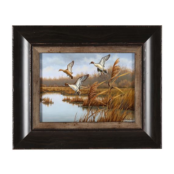 Rob Leslie | Three Pintails | MutualArt