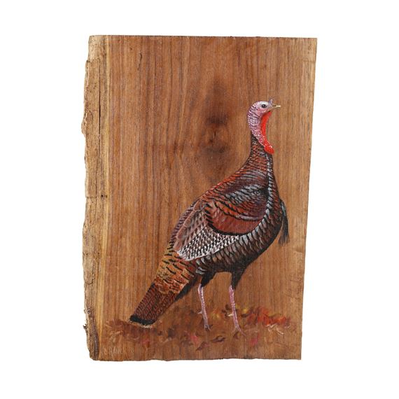 Duane Raver Jr. | Wild Turkey Plaque | MutualArt