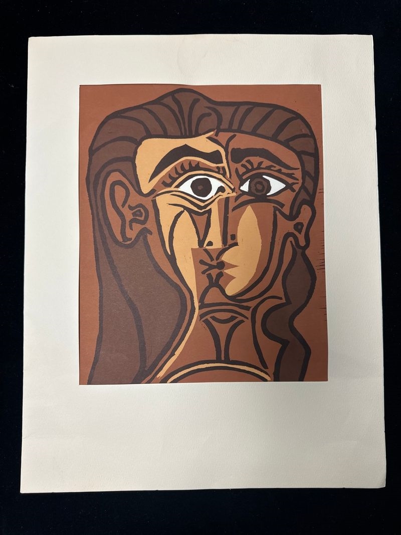 Pablo Picasso | Pablo Picasso Ltd Ed Lithograph Print. Head of a Woman ...
