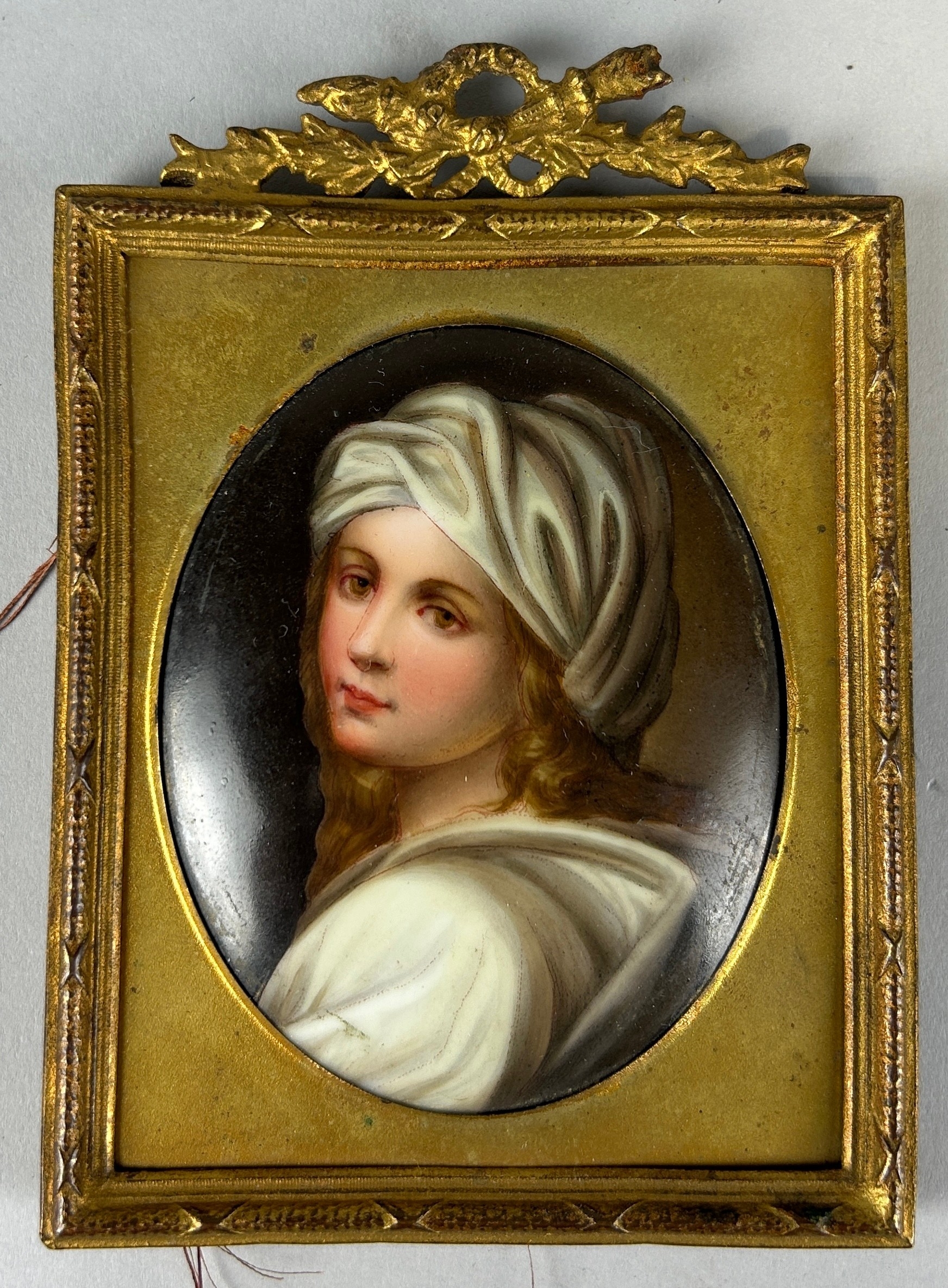 Guido Reni | : A MINIATURE PAINTING ON FIRENZE PORCELAIN PLAQUE ...