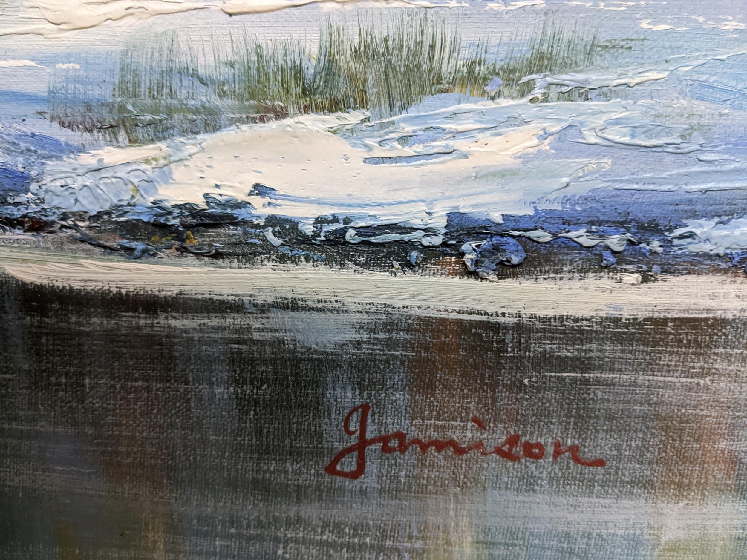 H. Gailey | H Gailey sunset lit seascape | MutualArt