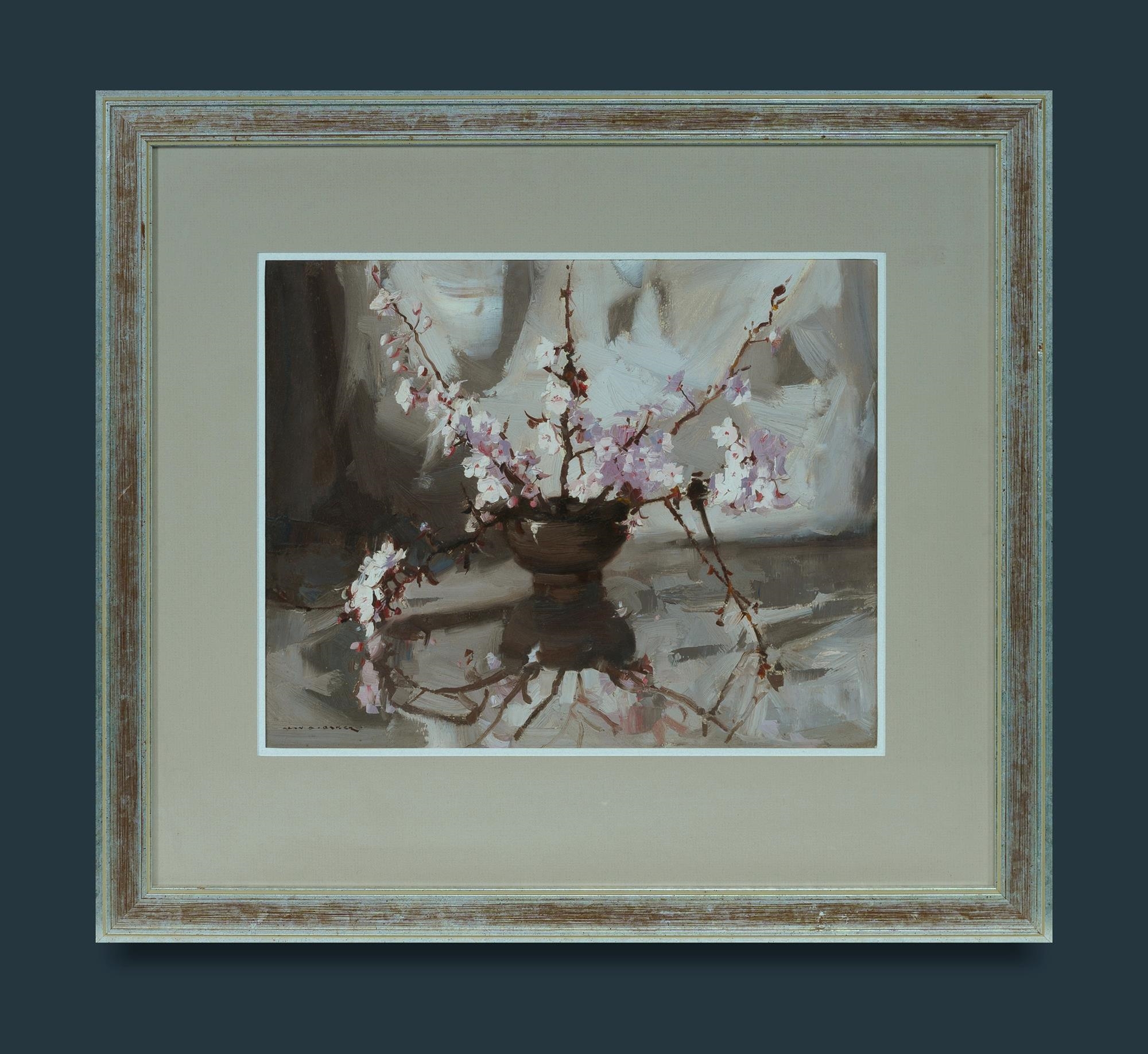 Alan Douglas Baker | Cherry Blossom with Reflection | MutualArt