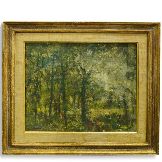 Guy M. Brock | Woodland Landscape (Circa 20th Century) | MutualArt