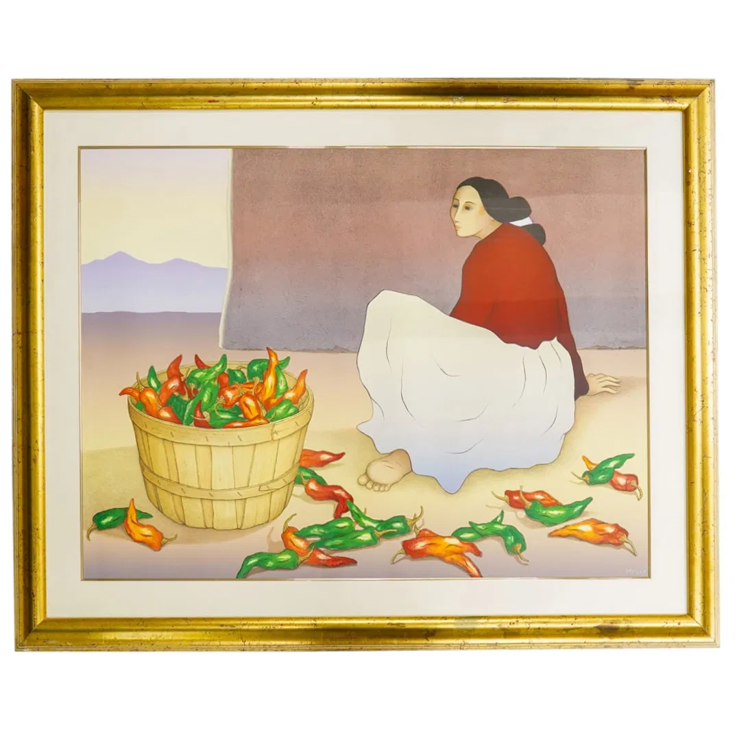 R.C. Gorman | Chili Picker (1991) | MutualArt