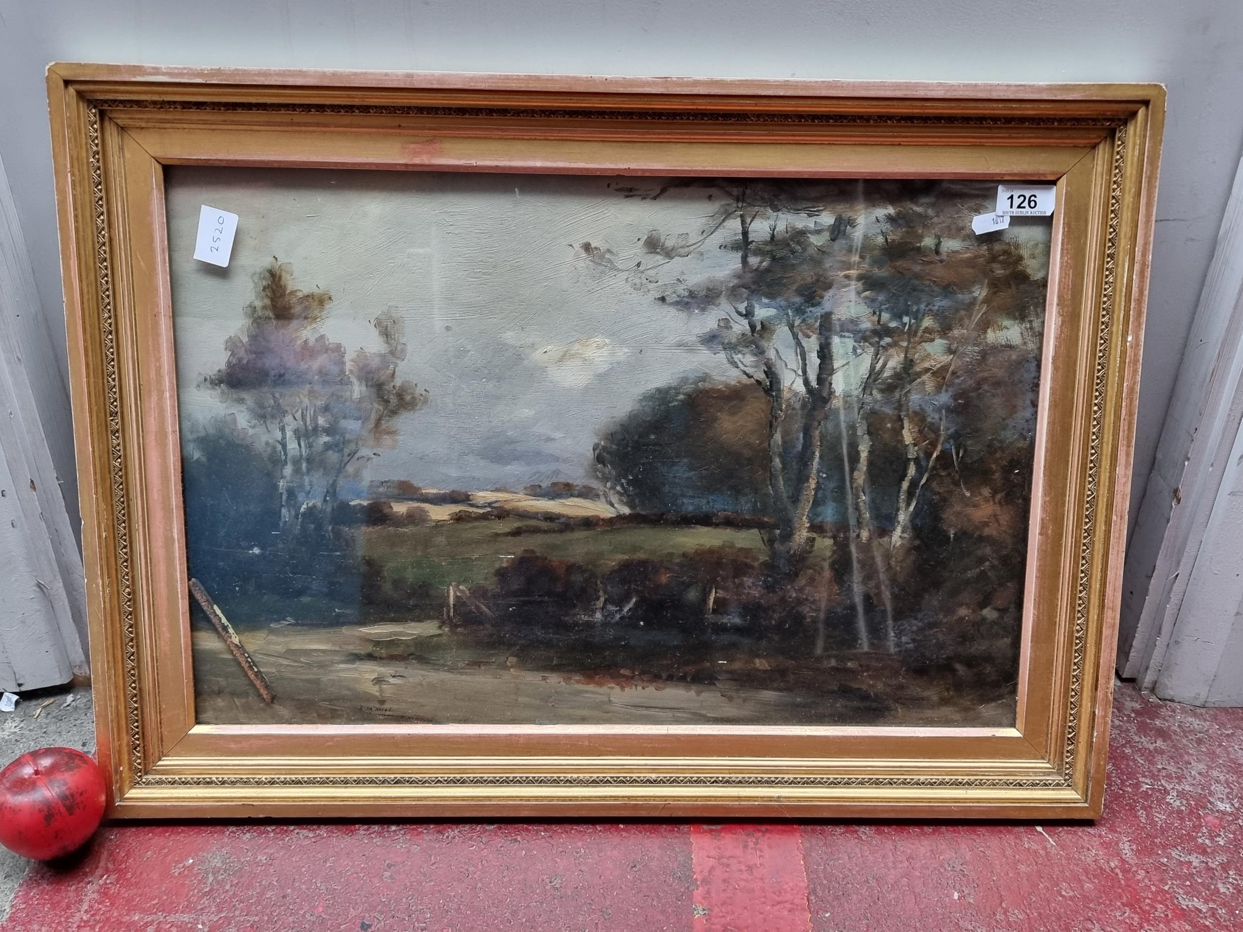 John B. McNicol | An original J McNicol oil on canvas painting ...