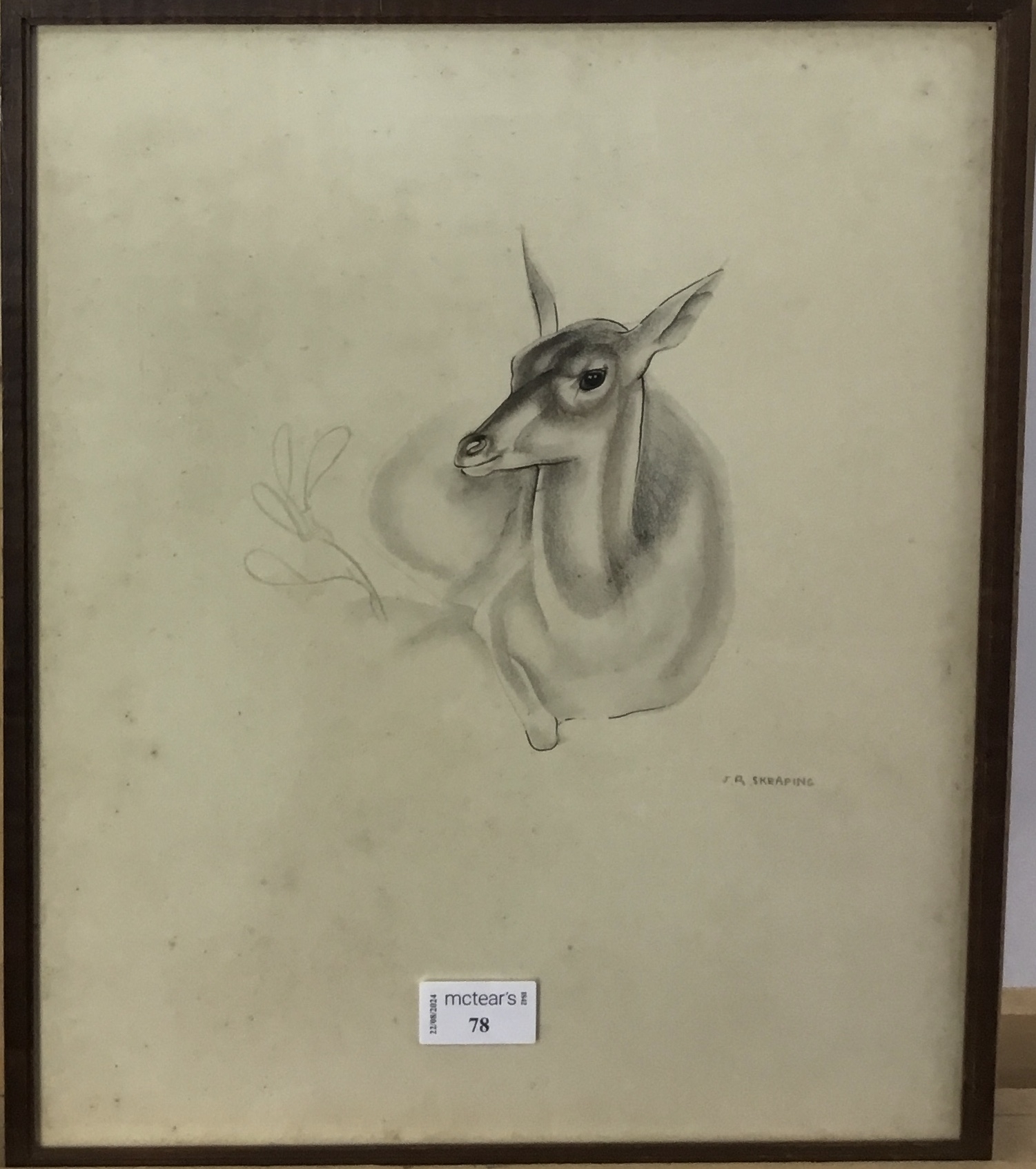 John Rattenbury Skeaping | STUDY OF A DOE | MutualArt