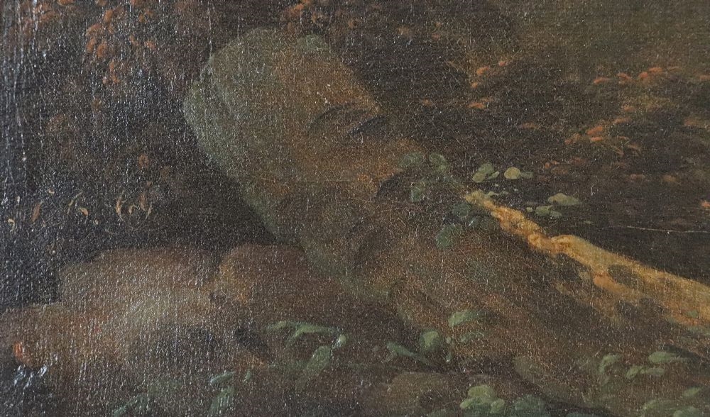 James Coy | A RUINED LANDSCAPE WITH HORSE AND TRAVELLERS (1776) | MutualArt