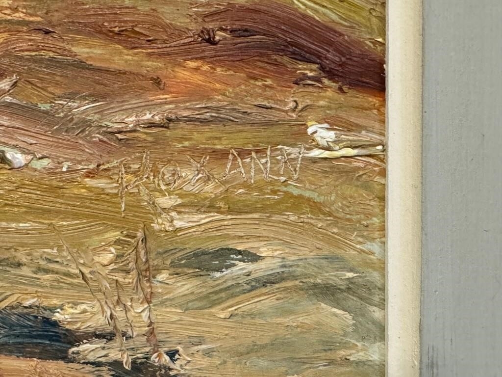 Roxann Vivian Smith | WELL DONE ROXANN VIVIAN SMITH SIGNED OIL PAINTING ...