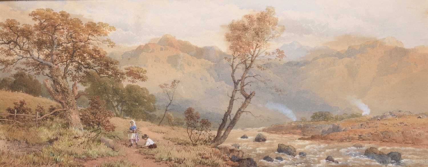 Cornelius Pearson | Gathering Faggots in a Landscape (1805) | MutualArt