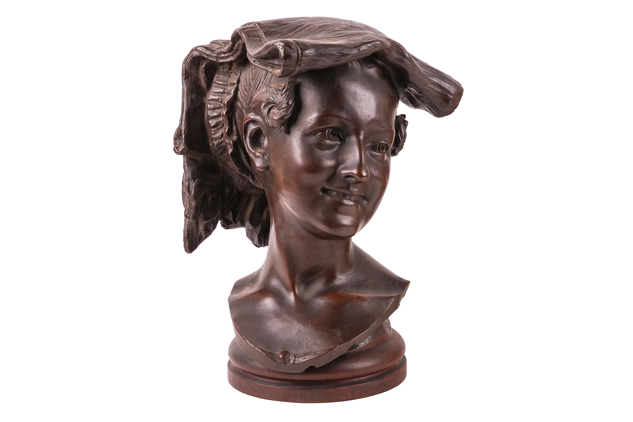 Jean-Baptiste Carpeaux | a bronzed copper electrotype (1872) | MutualArt
