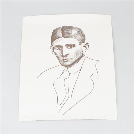 Carl Fredrik Reuterswärd | Porträtt av Kafka (26) | MutualArt