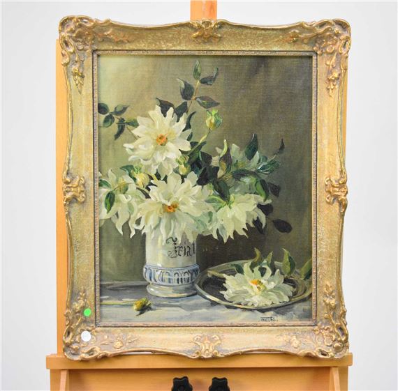 Lady Freda Blois | Bouquet of Dahlias (1880) | MutualArt