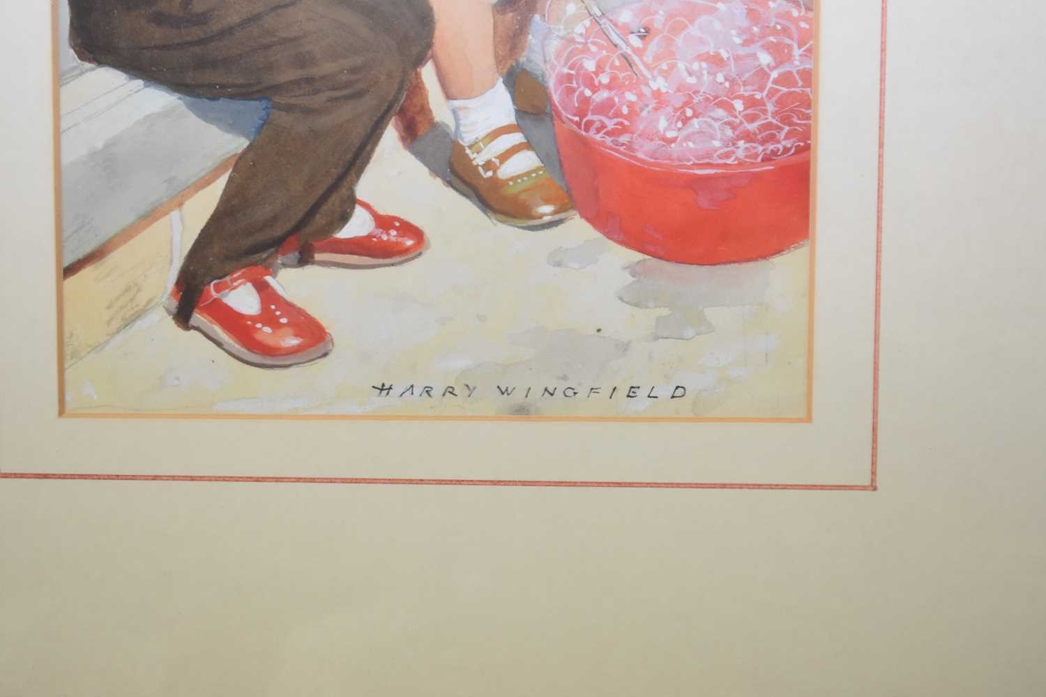 Harry Wingfield | Blowing Bubbles (1910) | MutualArt