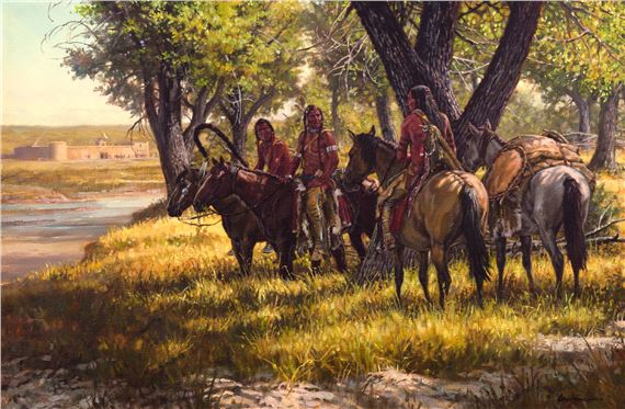 Steven Lang | Steven Lang (1960-), Bent's Old Fort | MutualArt