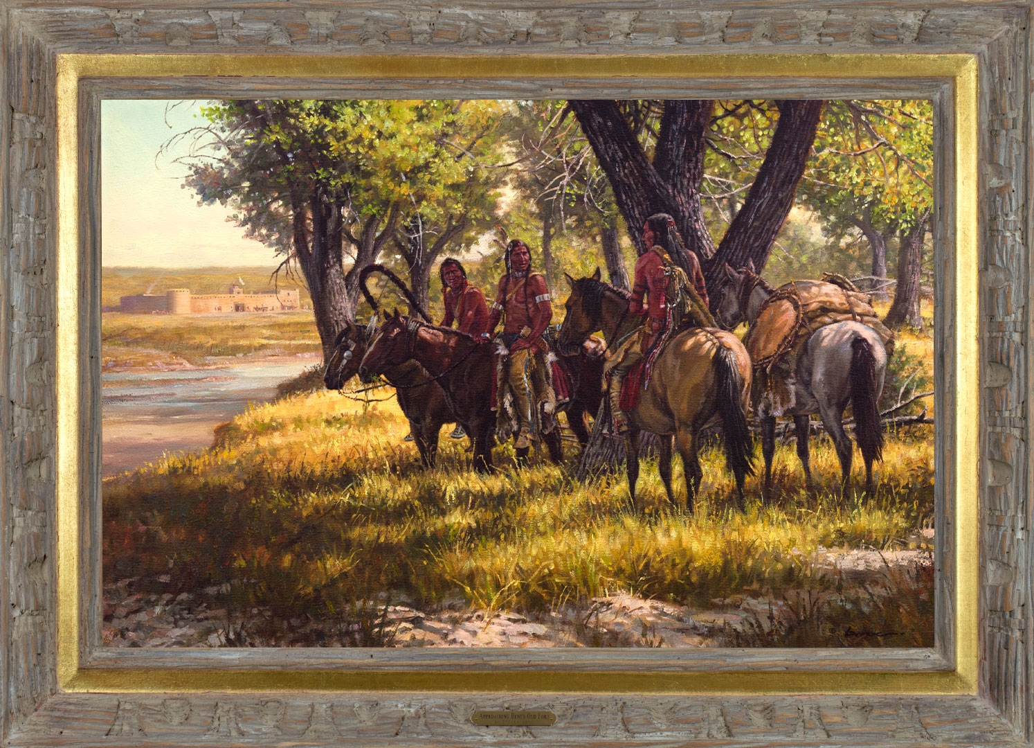 Steven Lang | Steven Lang (1960-), Bent's Old Fort | MutualArt