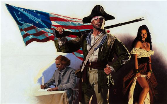 Ken Laager | Ken Laager (1953-), Stars and Stripes | MutualArt